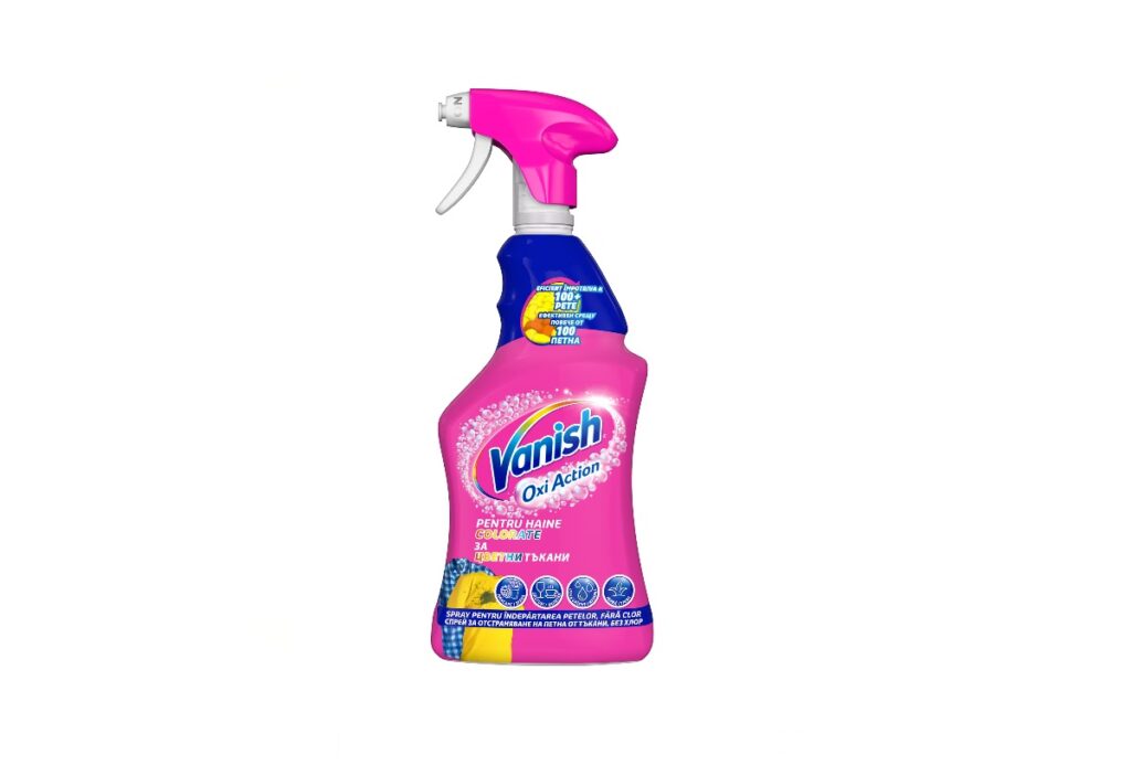 Spray pentru indepartarea petelor Vanish Oxi Action 500ml – Zoom Shop